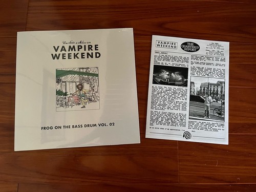 Vampire Weekend FROG ON THE BASS DRUM VOL. 02 Vinyl Newsletter SEALED ...
