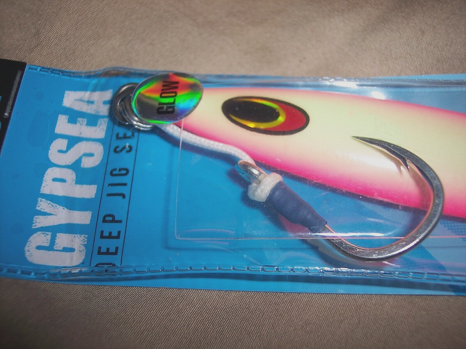 Nomad Jig Cobia Lure Snapper Kingfish Jig 4.2 Oz Glows Salt Water Jig ...