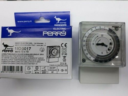 TIMER INTERRUTTORE ORARIO A CAVALIERI GIORNALIERO (SENZA RISERVA ...