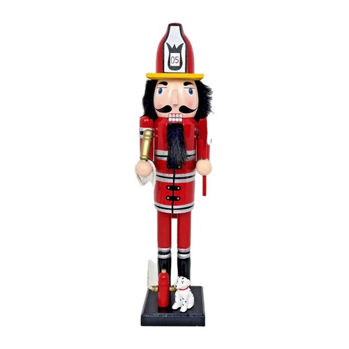 Ashland 2020 Christmas Noel Collectible Fireman Nutcracker w/ Hose Axe ...