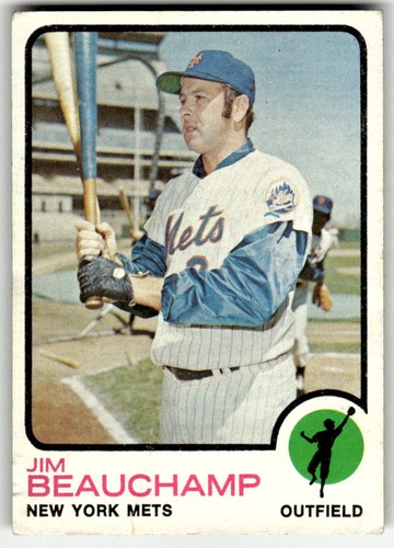 1973 Topps #137 Jim Beauchamp New York Mets Baseball | eBay