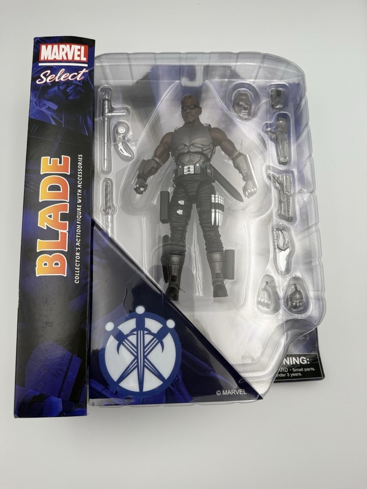 Marvel Select Blade (Eric Brooks) Vampire Hunter 7" Action Figure (NM ...