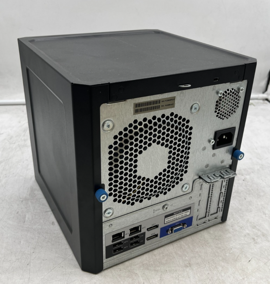 HPE ProLiant MicroServer Gen10 - AMD Opteron X3421@2.1GHz - 2x 1TB HDD ...