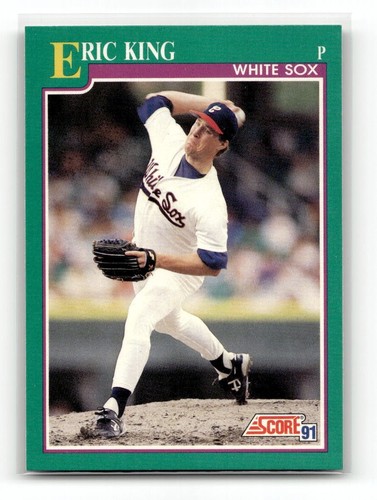 1991 Score Eric King #124 Chicago White Sox BASEBALL Card | eBay