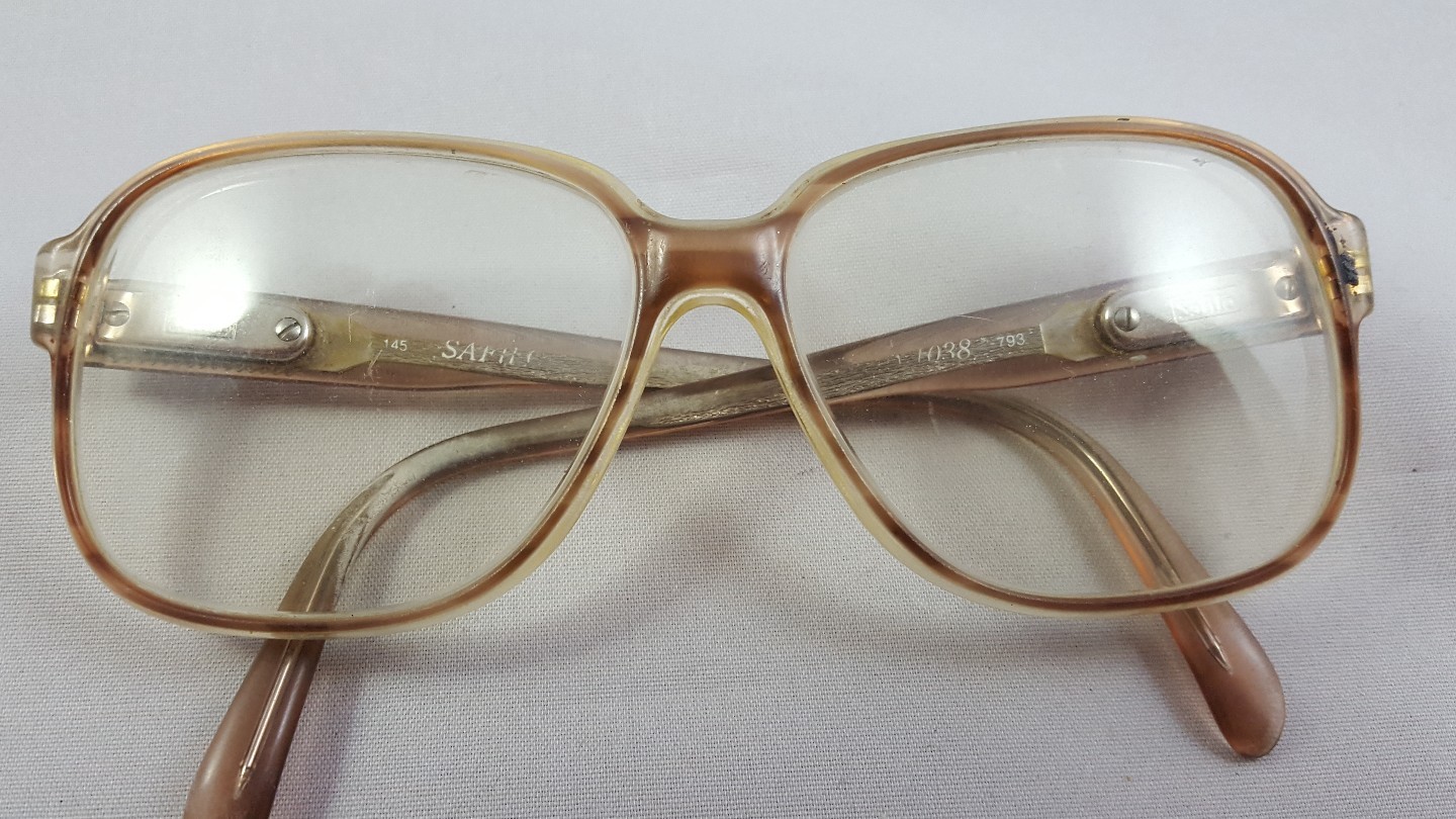 SAFILO Designer Eyeglass Frames VINTAGE 50 [] 12 145 MM BROWN | eBay