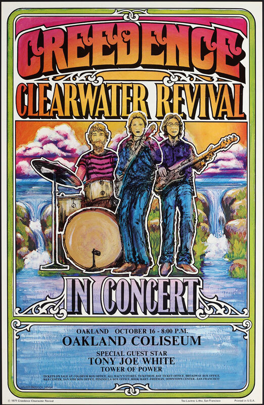 Creedence Clearwater Revival Ccr Poster By Kubiko Bakhar In 2021