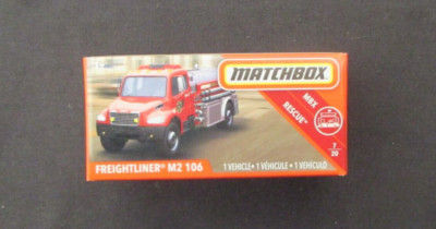 matchbox Freightliner M2 106 fire mbx 2019 mib power grab | eBay Australia