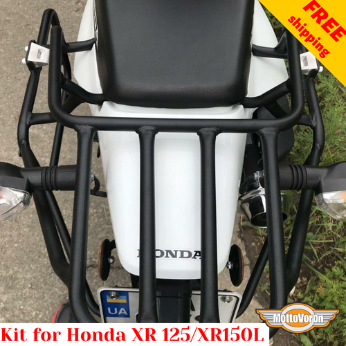 For Honda XR150L Luggage rack system XR 125 Engine guard XR125L Kit ...