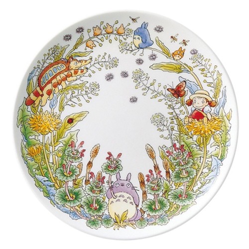 My Neighbor Totoro x Noritake 23cm Plate ( Dandelion Edition ) Studio ...