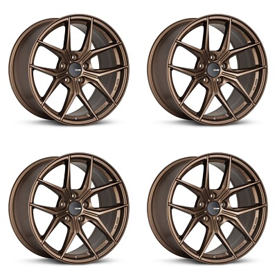 (4X) Enkei TSR-X Wheels [20x8.5 / 5x114.3 / ET:40 / CB:72.6] Gloss ...