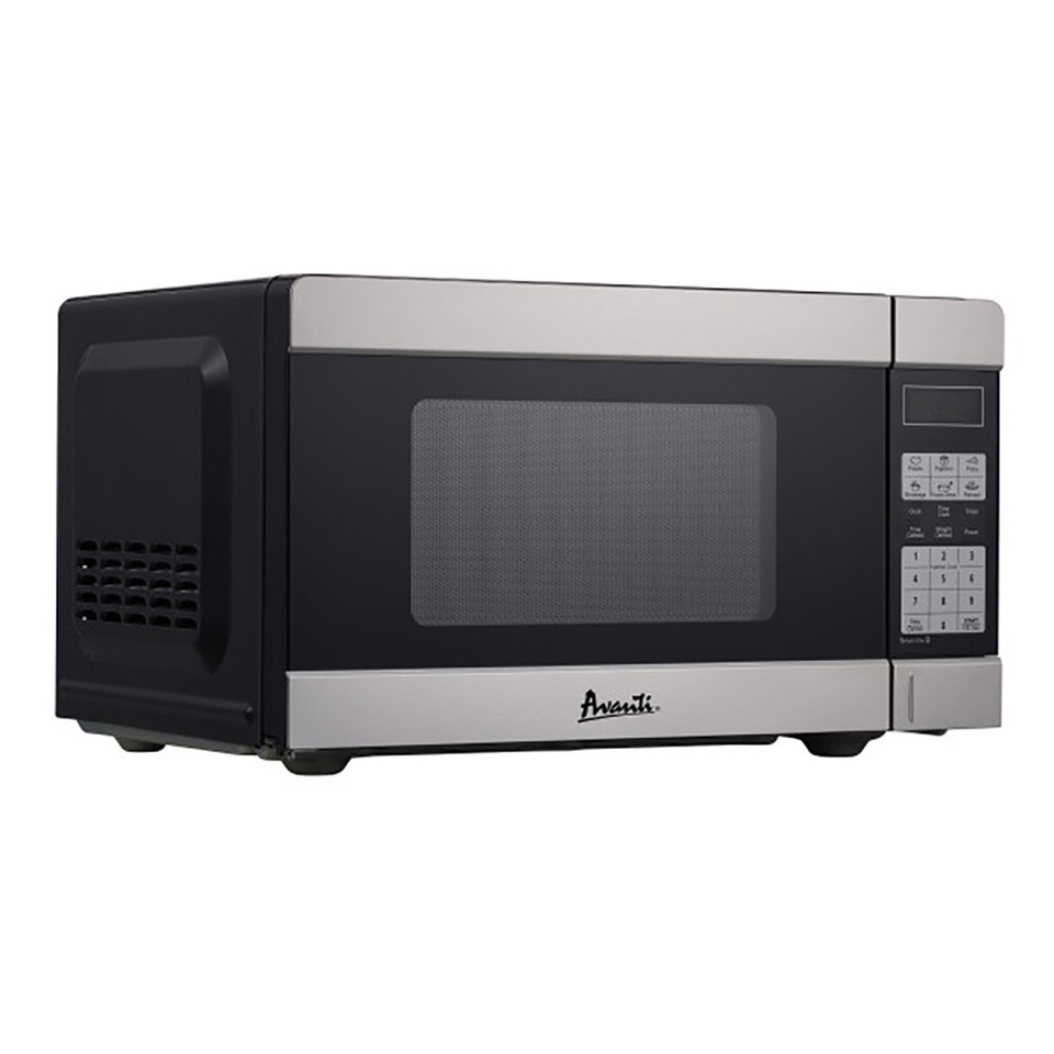 Avanti 0.9 Cu. Ft. 900W/120V Stainless Steel Countertop Microwave | eBay