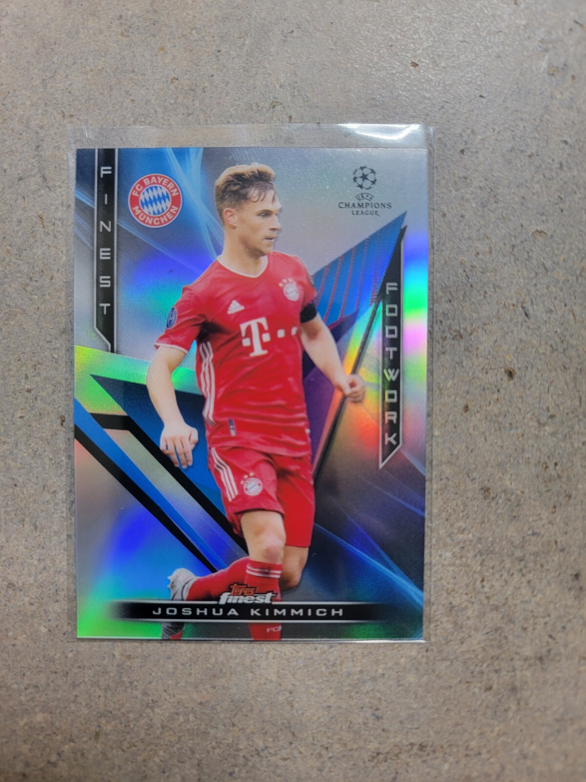 Joshua Kimmich 2020-21 Topps Finest Champions League Finest Footwork FF ...