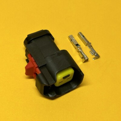 Plug set for EV6 USCAR Fuel Injector Bosch 2 pin quick release ...