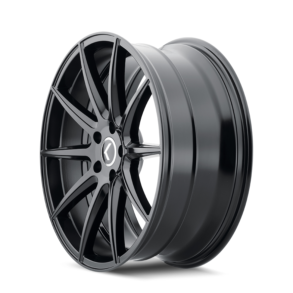(Set-4) Kraze Cosmos 20x8.5 5x114.3 38mm Gloss Black Wheels Rims 20 ...