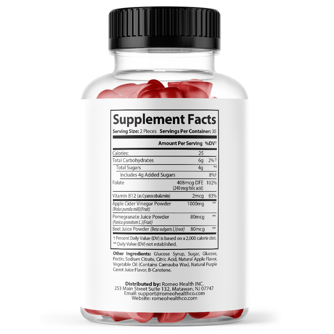 (3 Bottles) Vital Grow XL Gummies - Maximum Strength Dietary Supplement ...