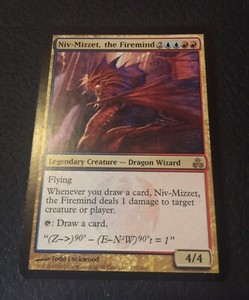 MTG Niv-Mizzet Firemind Legend Commander Rare Nvm/mint | eBay