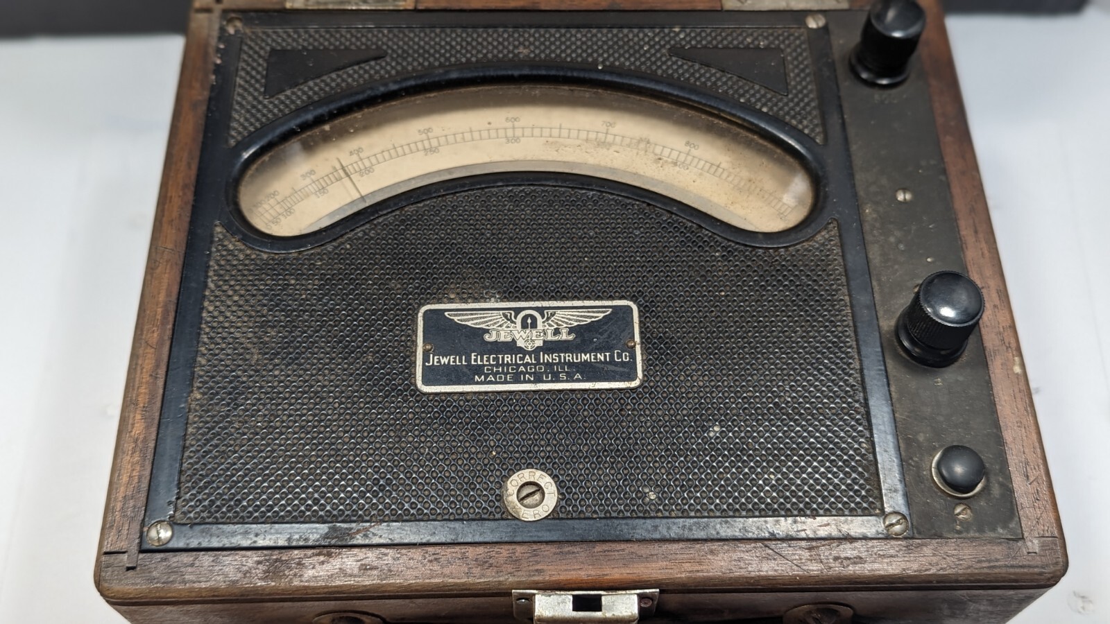 Antique Electric Jewell DC Volt Meter Telegraph Radio Science 1920s | eBay