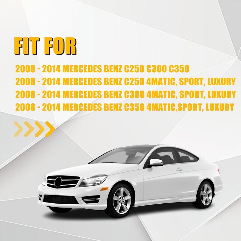 Driver Side Bottom Seat Cover Fits Mercedes Benz C250 C300 350 2008 09 ...