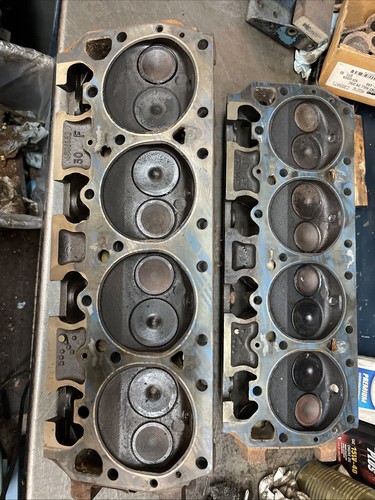 1976 OEM Original Big Block Mopar 452 Cylinder Heads Chrysler Dodge ...
