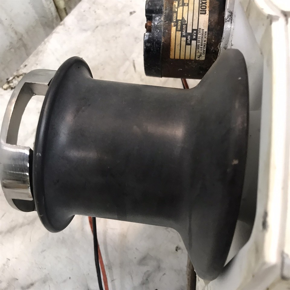 Seawolf Simpson Lawrence electric boat anchor windlass winch Klaxon ...