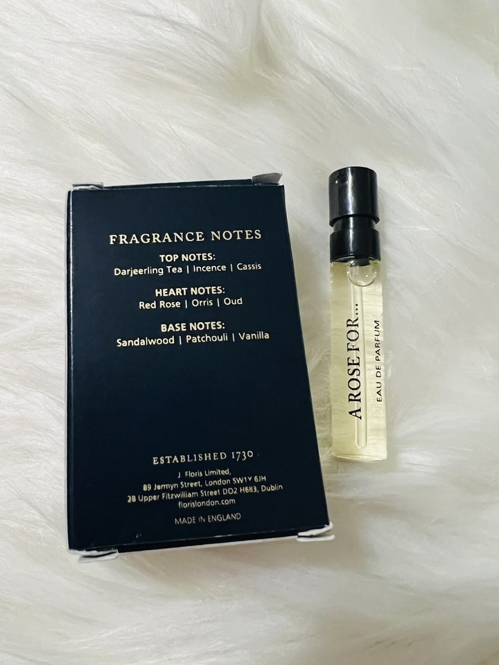 FLORIS LONDON- A Rose For 2ML Sample | eBay