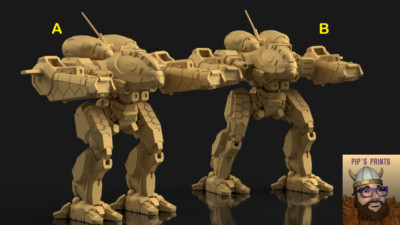 CHP-C Champion Mech For Battletech CGL Scale Syllogy | eBay