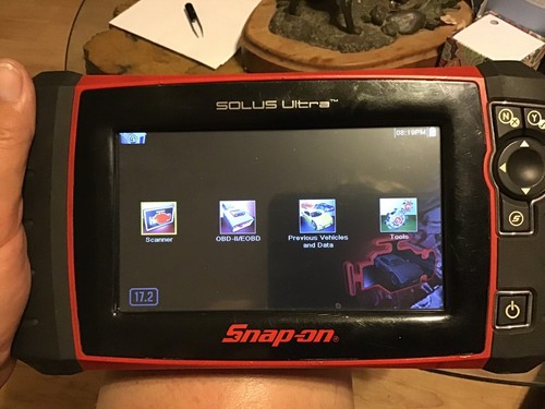 Snap-on Solus Ultra Diagnostic Scan Tool EESC318 17.4 Eurosoftware for ...