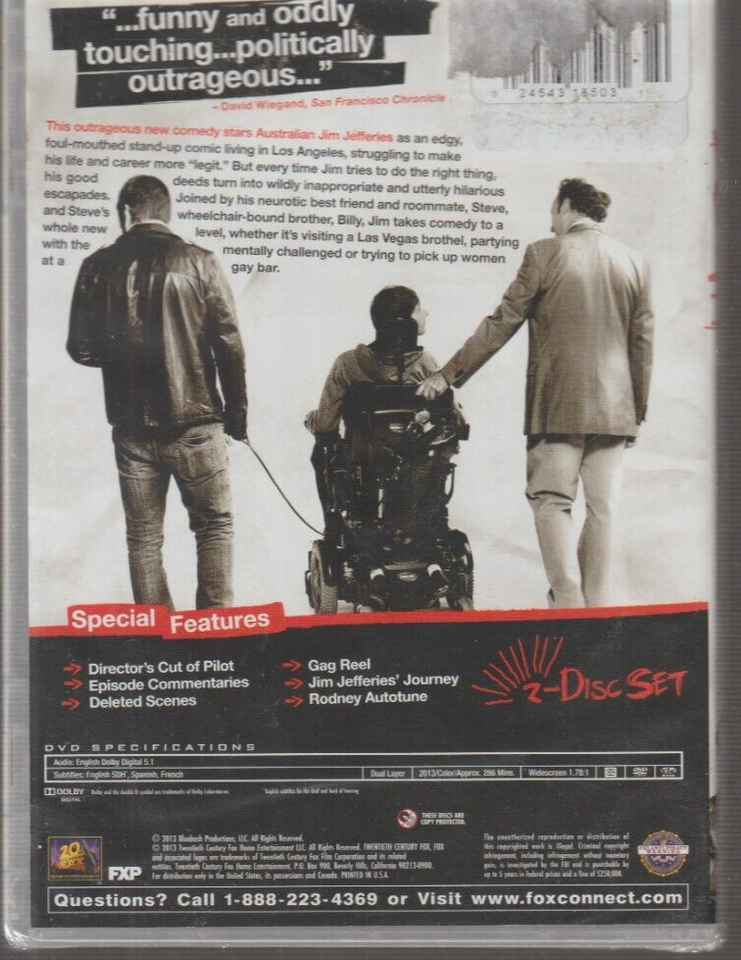 Legit Season 1 DVD Complete First Season New He Wants to Help in the ...