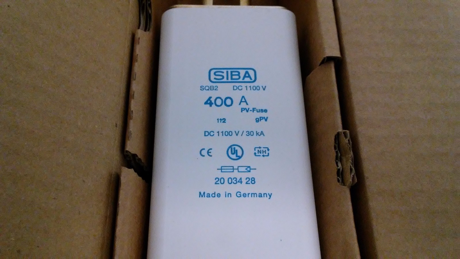 LOT OF (3) NEW IN BOX! SIBA 400A 1100V SQB2 FUSE-LINKS 2003428.400 | eBay