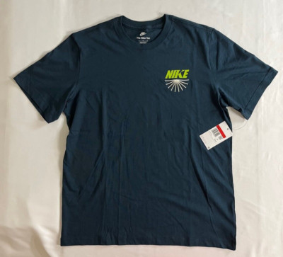 Nike Sportwear Men's Teal Green Graphic T-Shirt Sz Large Nike Sportwear Men's Teal Green Graphic T-Shirt Sz Large