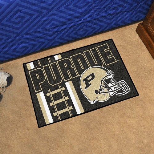NCAA- Purdue 'Train' Uniform Starter Rug 19"x30" | eBay