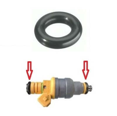 10 JOINT TORIQUE INJECTEUR MINI MINI (R50, R53) Cooper S 163 CH 03.2002 ...