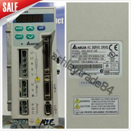 1PCS USED Servo Drive ASD-A0121- #E8 | eBay