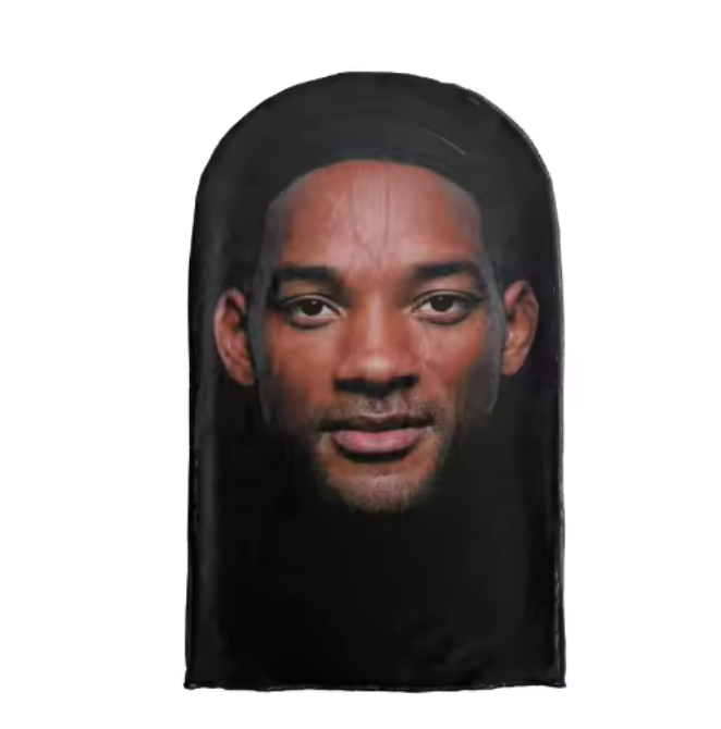 Realistic Celebrity Full Face Mask Kanye Rock Ronaldo Lebron Costume ...