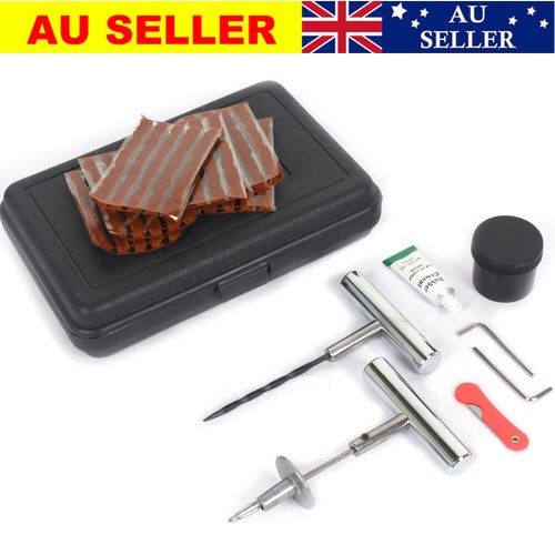 Tire Repair Kit Tyre Puncture Tubeless Tools Set Emergency Bike ...