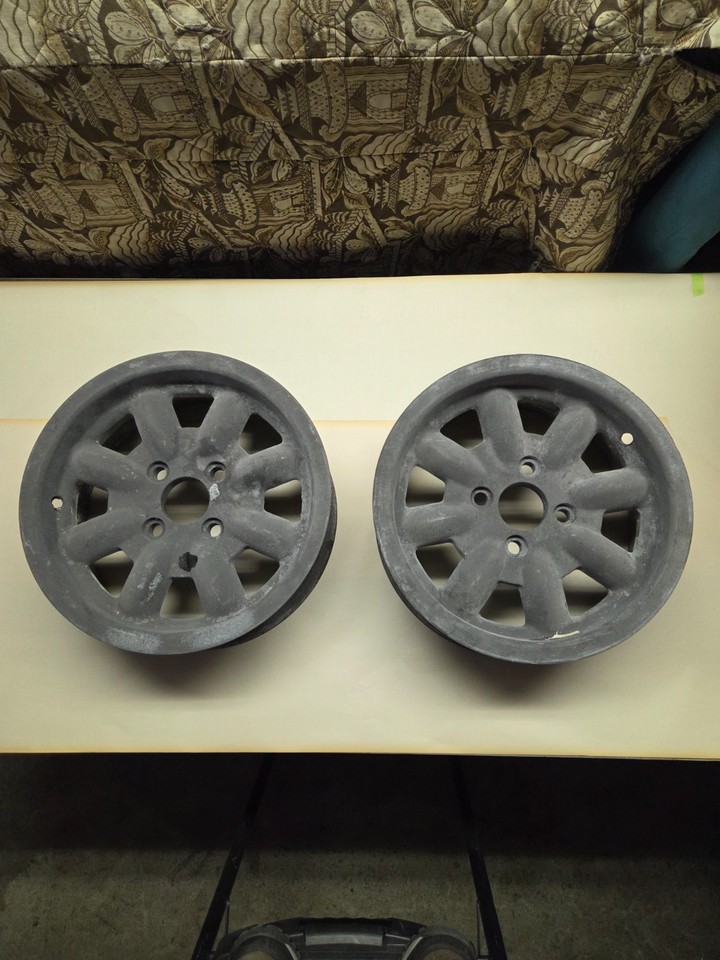 Minilite Magnesium 15 X 6 wheels MGA MGB Pinto Rare | eBay
