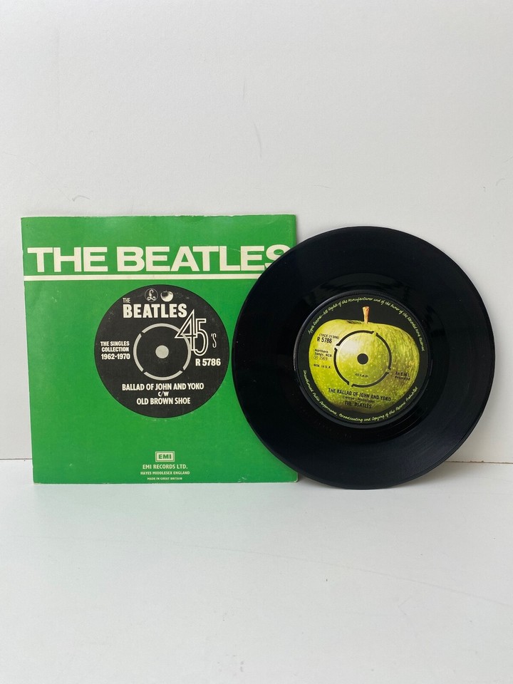 The Beatles 45s Single Collection 1962-1970 7 Inch Vinyl Apple ...