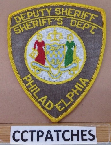 PHILADELPHIA, PENNSYLVANIA DEPUTY SHERIFF (POLICE) SHOULDER PATCH PA | eBay