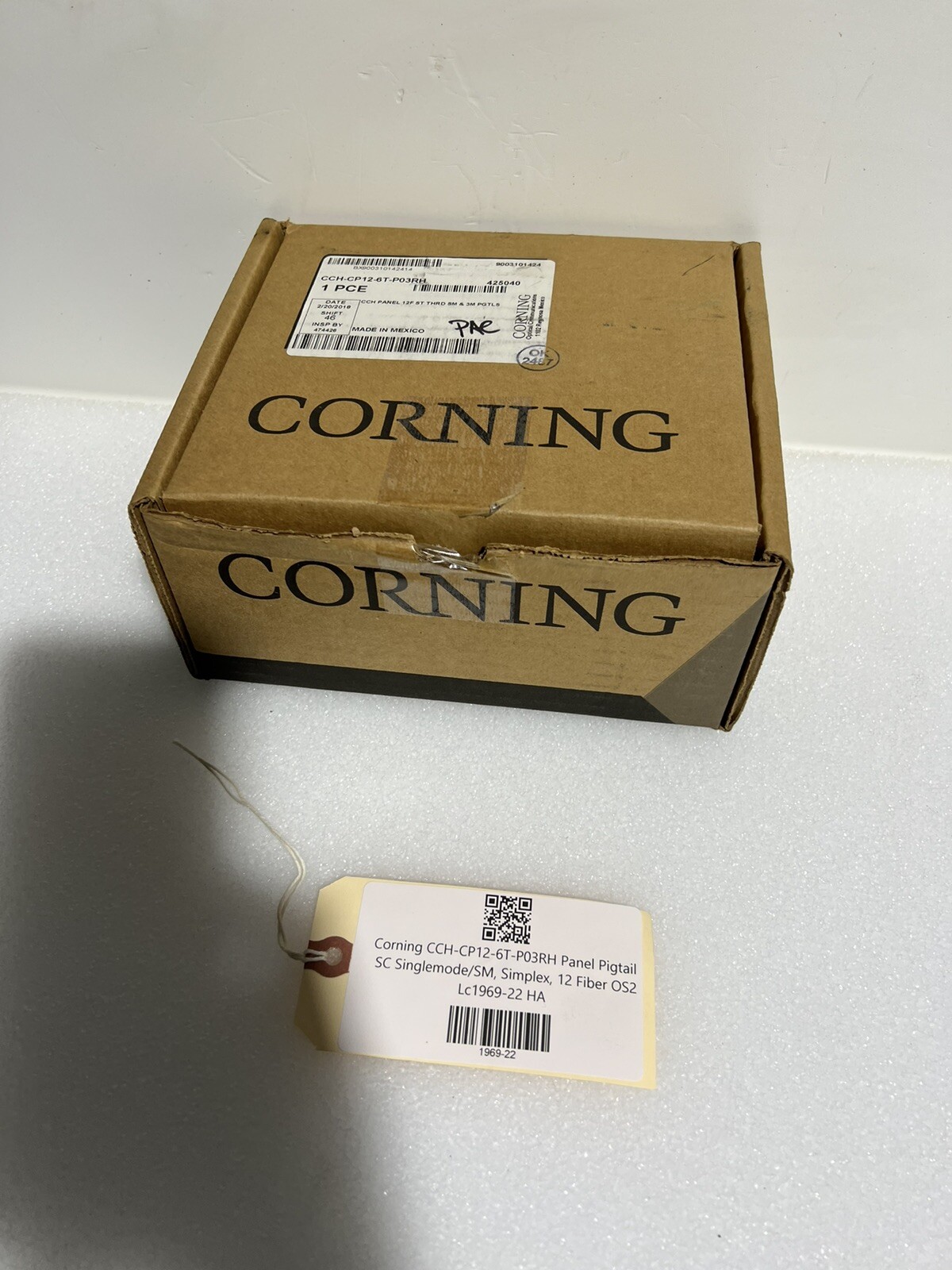 Corning+Closet+Connector+Housing+Panel+-+Blue%2FYellow+%28CCH-CP12-6C ...