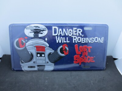 Lost in Space B9 Robot License Plate Irwin Allen "Danger Will Robinson ...