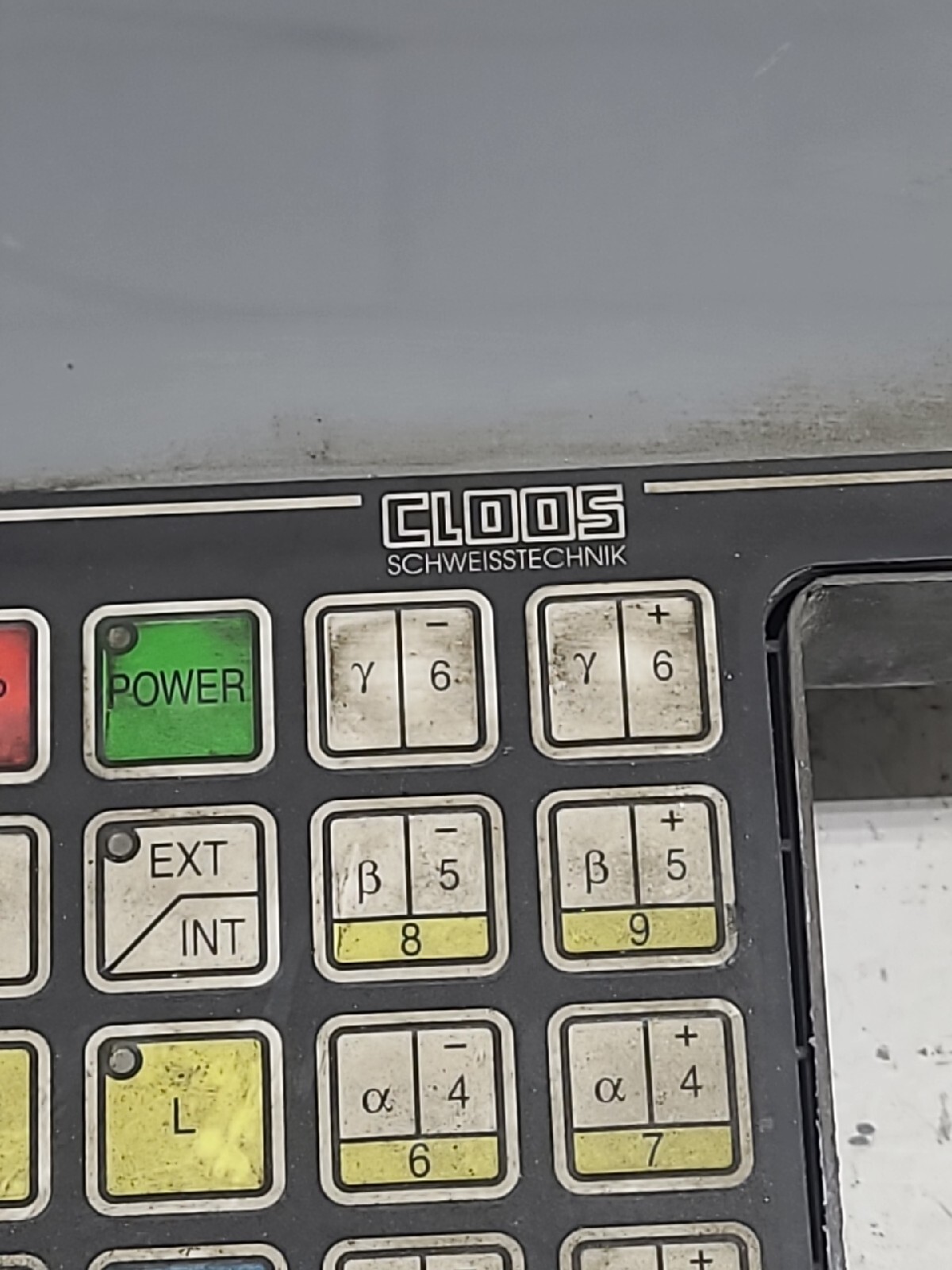 Cloos SCHWEIBTECHNIK GmbH D-35708 teach pendant. No Cable. (Parts Only ...