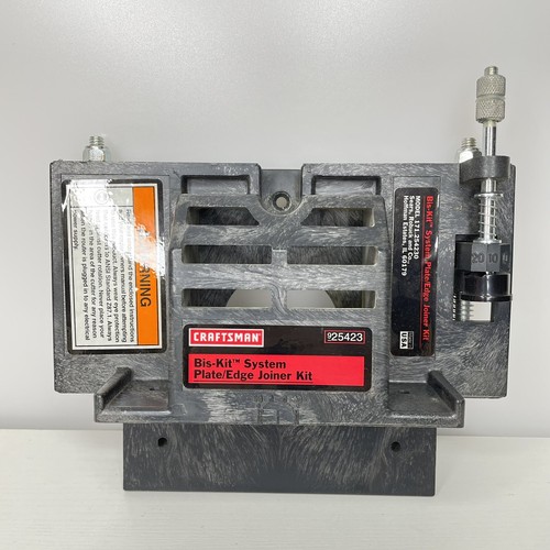 Vintage Sears Craftsman BISKIT System Plate/Edge Joiner for Router Tool ...