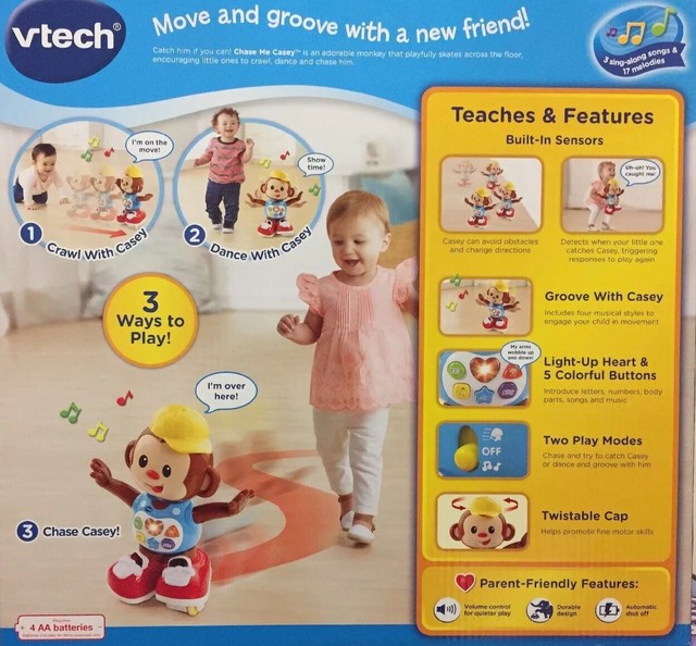 Chase Me Casey Toy 12m More Than 70 Songs Numbers Letters Interactive ...