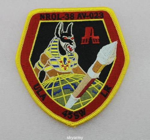 NROL38 Anubis Atlas V ULA USAF DOD NRO Satellite Launch Patch | eBay