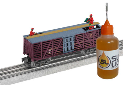 Slick Liquid Lube Bearings SUPERIOR 100% Synthetic Oil for Lionel O ...