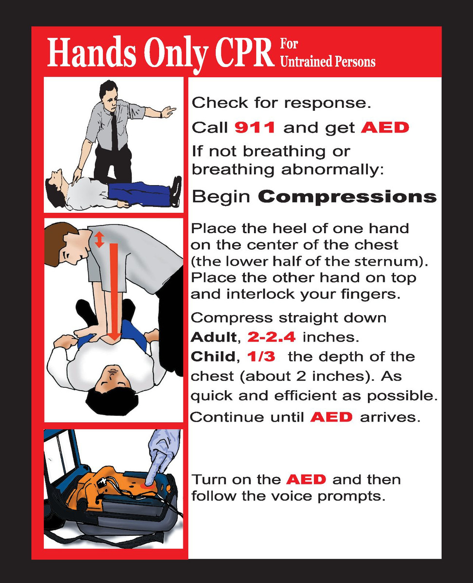 Cpr Pocket Reference Card CPR And First Aid AED Certification Cards 5
