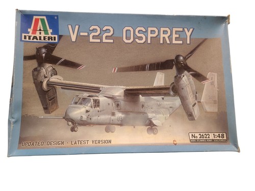 Vintage ITALERI 2622 V-22 OSPREY MODEL KIT-NIB-1:48 SCALE Model tamiya ...