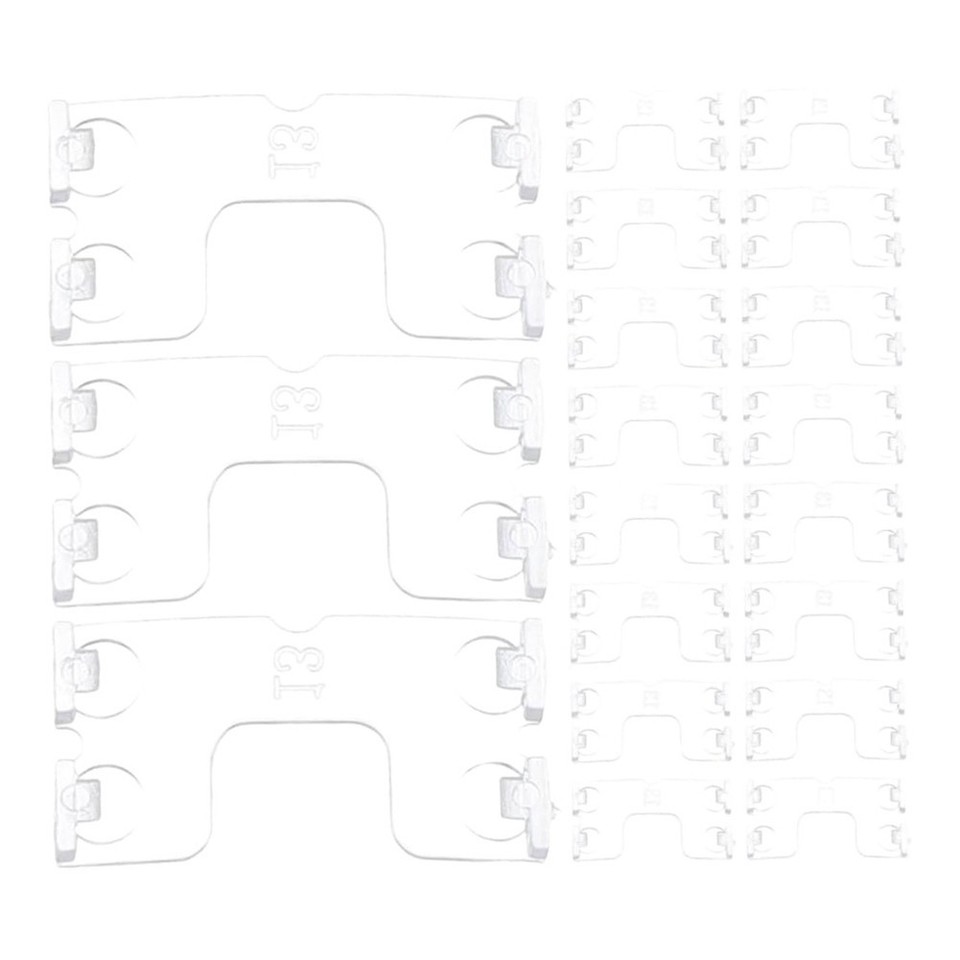 Plastic Blind Valance Clips Replacement for Secure Blind Header Fixing ...