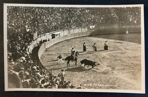 Postcard - Toreo Mexico RPPC Real Photo - 6108 | eBay