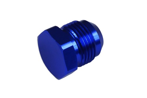 AN -6 AN6 JIC Flare Hex Port Plug Adapter Fitting Blue | eBay